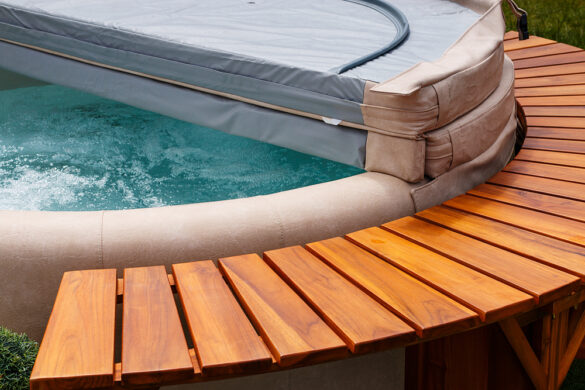 Schne Whirlpool Umrandung Selber Bauen Bilder